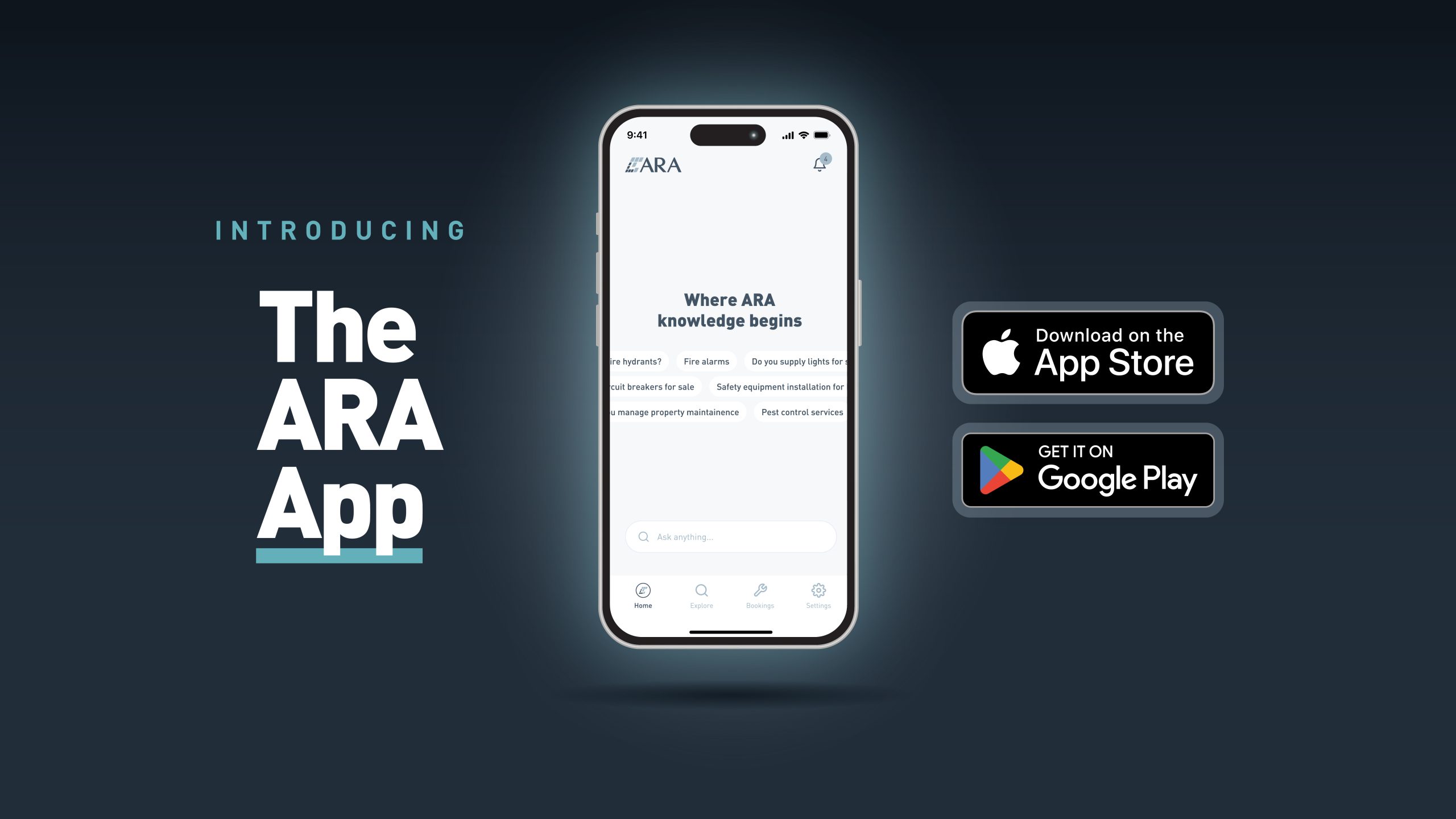 The ARA Group APP - Imagine Having the Entire ARA Group in Your Pocket - ARA. Here for you. Here ...